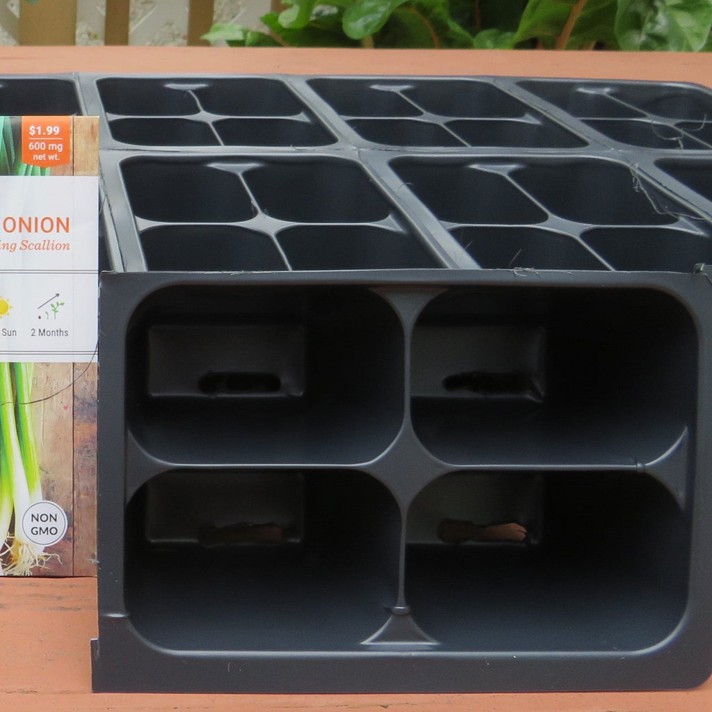 Seed Starting Insert Cells (4 Cells Per Unit - MEDIUM) - 12 Units/Inse ...